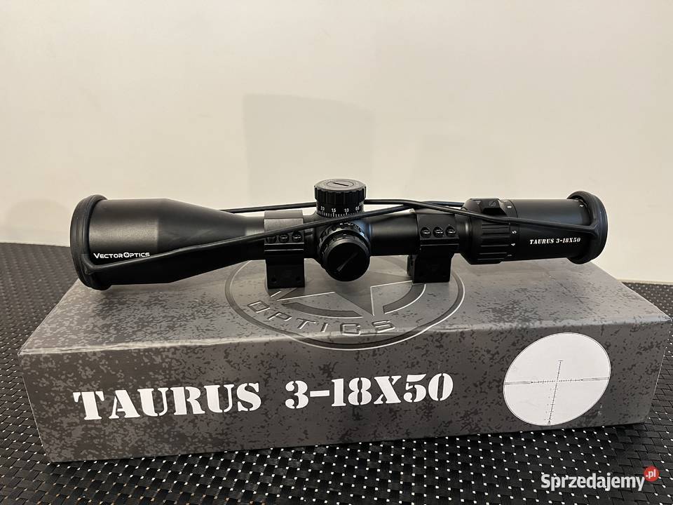 Luneta Vector Optics Taurus 3-18x50 FFP - dożywotnia gwar. Warszawa ...