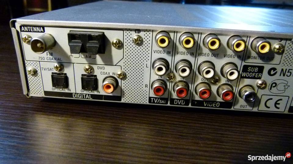Amplituner Sony STR-KSL5 + kolumny SS-BX5 + sub SA-WMSP2 + S Zamość ...