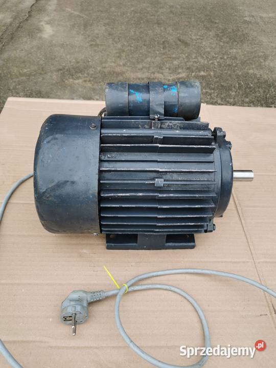 Silnik elektryczny jednofazowy 230V 1.1 kW, 1420 obr/min Polski Ostrów Mazowiecka - Sprzedajemy.pl