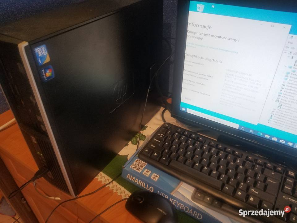 Zestaw HP Compaq 6000 E7500 4GB-DDR3+500GB HDD Rymanów - Sprzedajemy.pl