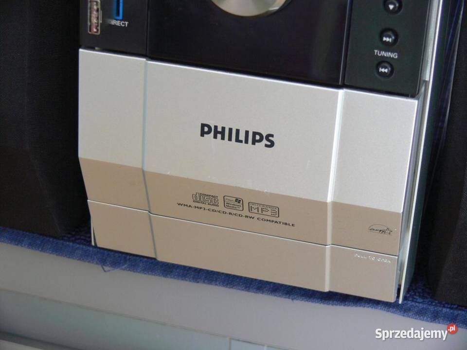 Wieża Philips USB mp3 CD AUX radio mag. WYSYŁKA. Jasło - Sprzedajemy.pl