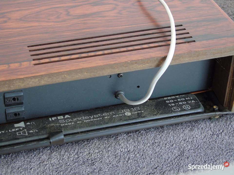Amplituner IFBA Soundsystem JB18 Vintage. WYSYŁKA Jasło - Sprzedajemy.pl