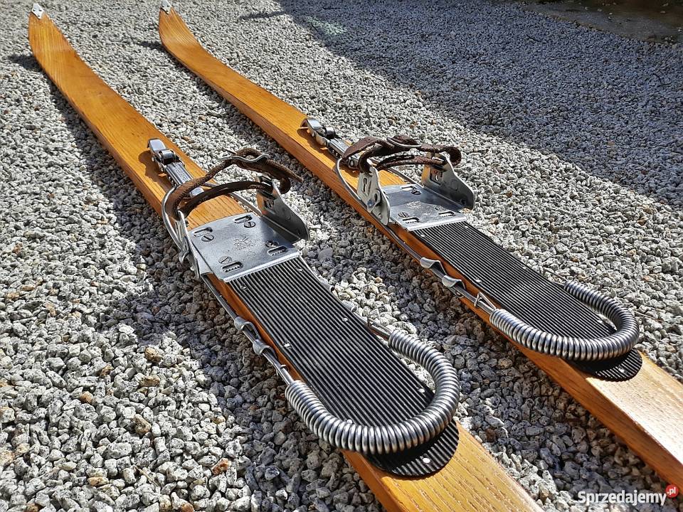 Stare drewniane narty Trusetal Szklarska Poręba - Sprzedajemy.pl