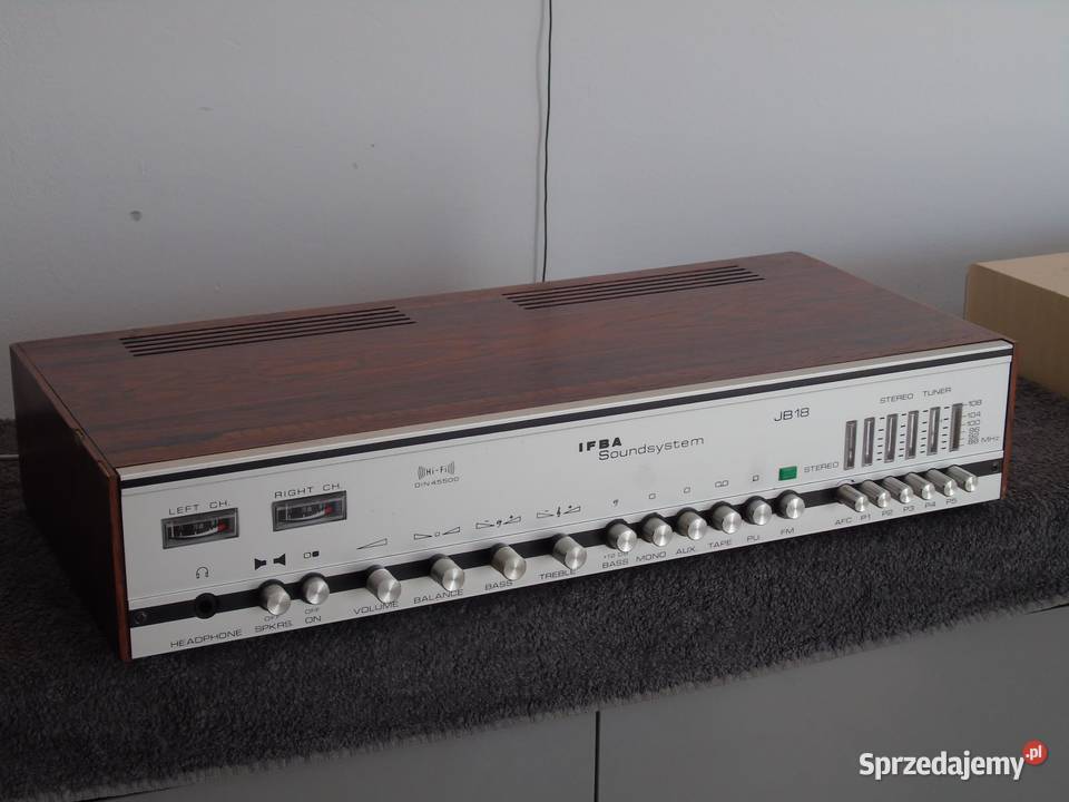 Amplituner IFBA Soundsystem JB18 Vintage. WYSYŁKA Jasło - Sprzedajemy.pl