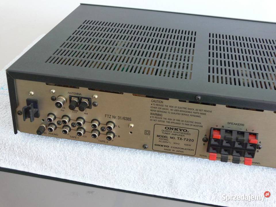 Amplituner Onkyo TX-7220 ładny i sprawny. WYSYŁKA Jasło - Sprzedajemy.pl