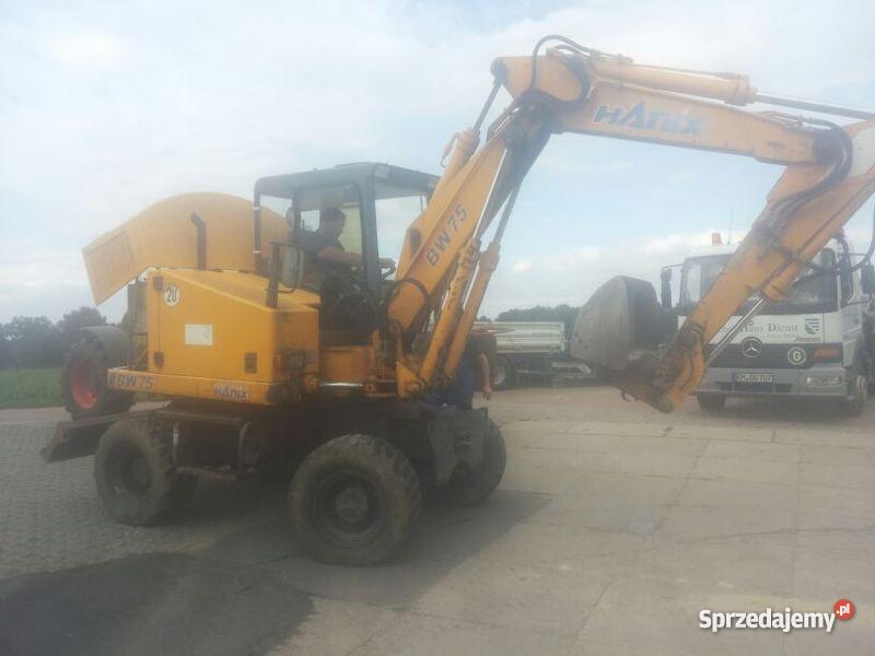 Hanix BW75 koparka kołowa 1997 rok - Sprzedajemy.pl