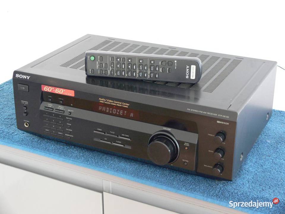 Amplituner Sony STR-DE135 RDS pilot sprawny i mocny. WYSYŁKA Jasło ...