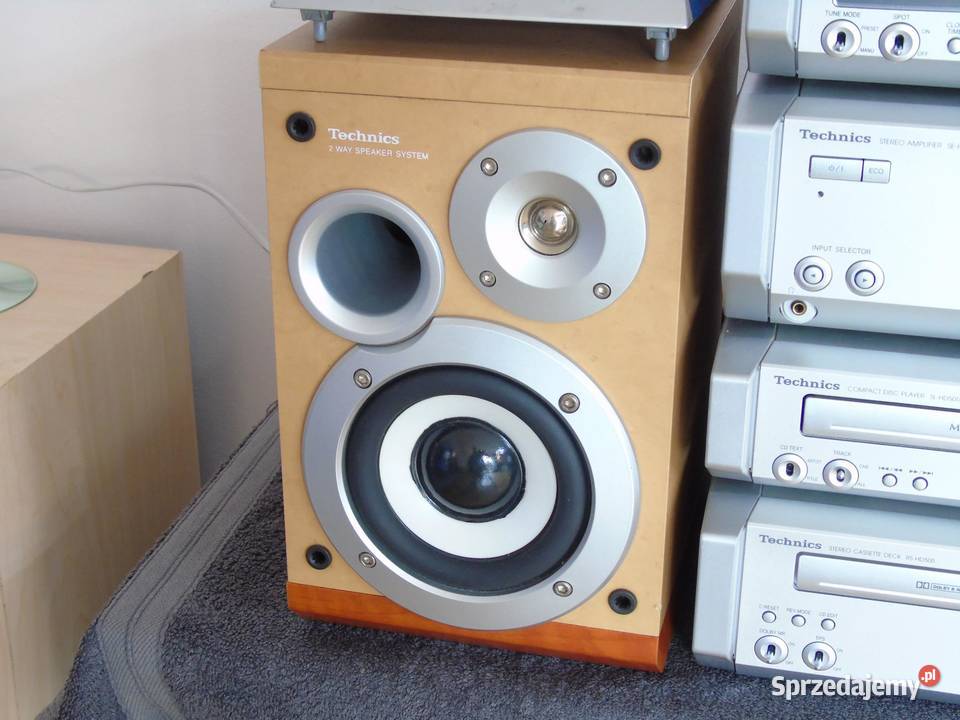 Wieża Technics SE-HD505 pilot kolumny. DOSTAWA. Jasło - Sprzedajemy.pl