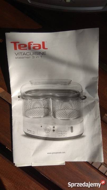 Elektryczny parowar Tefal - 3w1 do gotowania na parze Kraków ...