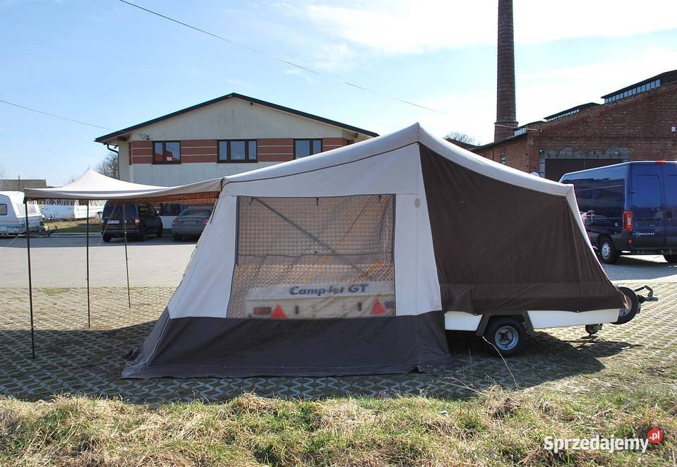 CAMP-LET GT lekka przyczepa namiotowa. Szybko się rozstawia Grzebowilk ...