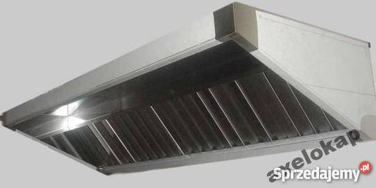 okap gastronomiczny 150x70x40+filtry SG Piekary Śląskie - Sprzedajemy.pl
