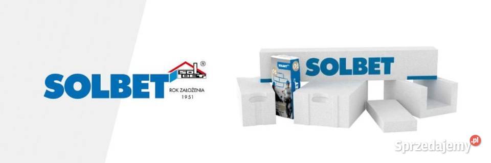 Pustak Solbet 36x24x59 cm Beton komórkowy klasa 500 Łódź - Sprzedajemy.pl