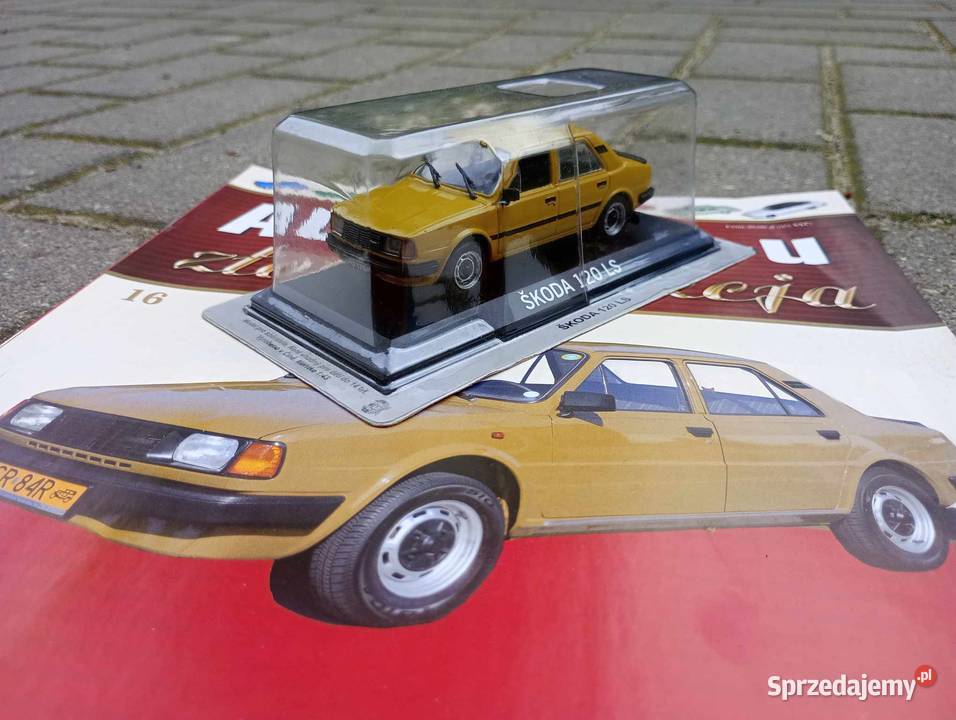 SKODA 120LS złota kultowe auta PRL kolekcja Deagostini 1/43 model 1:43 ...