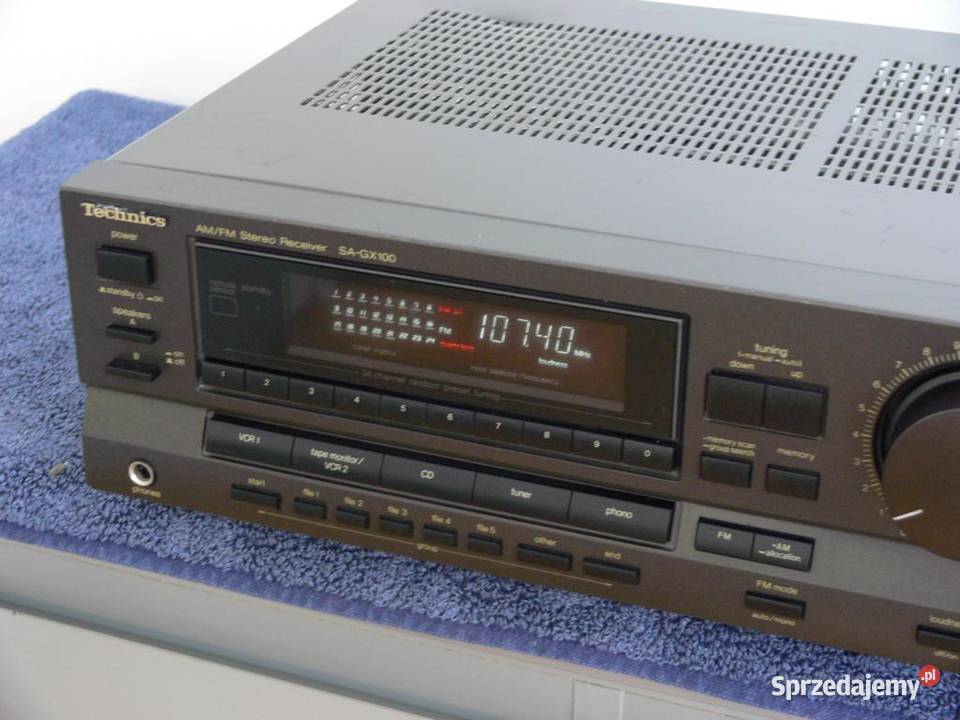 Amplituner Technics SA-GX 100 sprawny 265 wat. WYSYŁKA. Jasło - Sprzedajemy.pl