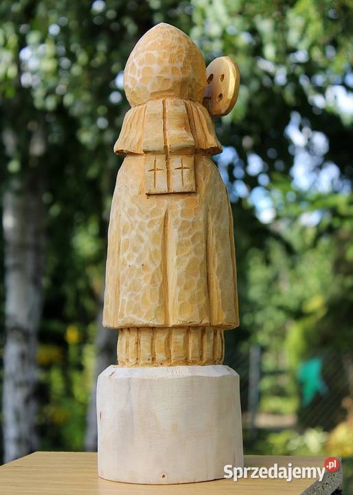 Św. Ambroży Rzeźba Ludowa Gniezno - Sprzedajemy.pl