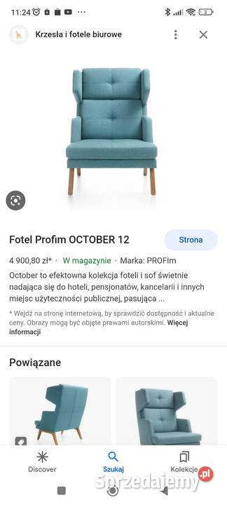 Fotel Profim october 12 Myślenice - Sprzedajemy.pl
