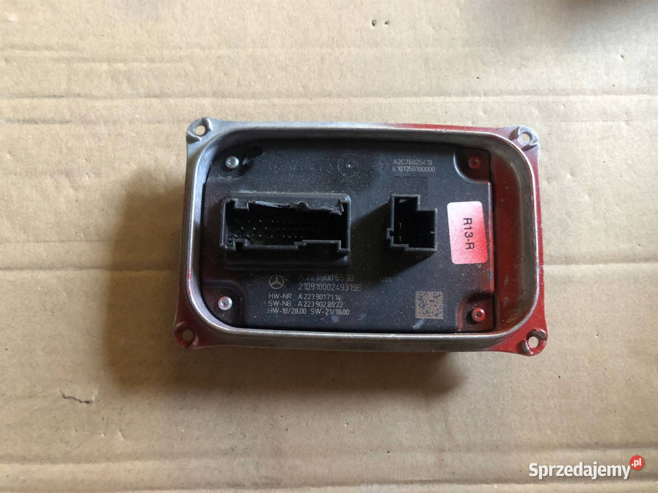 MERCEDES W223 PRZETWORNICA MODUŁ LED 2239006530 Murzynowo - Sprzedajemy.pl