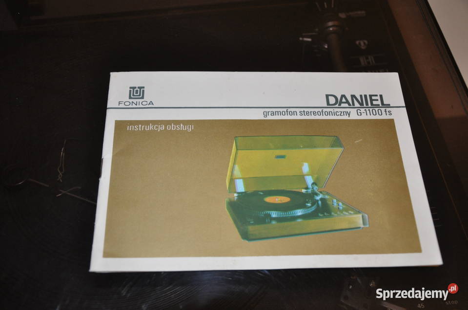 UNITRA Fonica - DANIEL G-1100 fs - gramofon stereofoniczny Chorzów ...