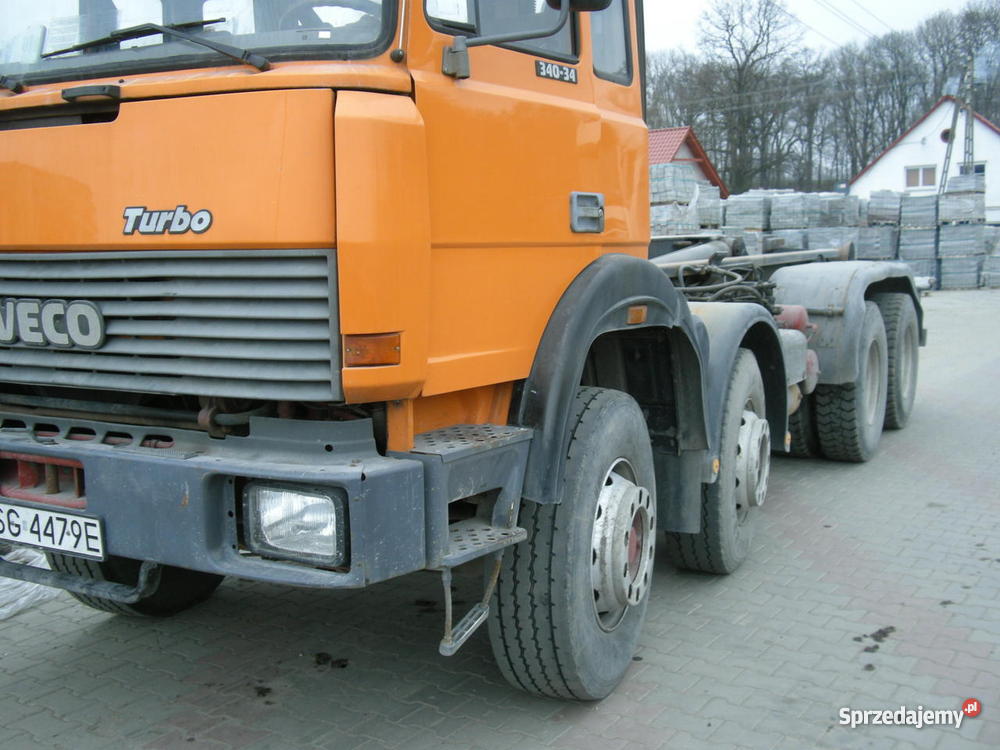 IVECO MAGIRUS HAKOWIEC 8X4 B.DOBRY OKAZJA!!! nie wywrotka man daf ...