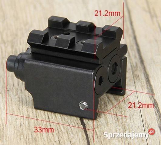 CELOWNIK LASEROWY KANDAR LASER CZERWONY 22mm ASG RED DOT podlufowy Łódź - Sprzedajemy.pl