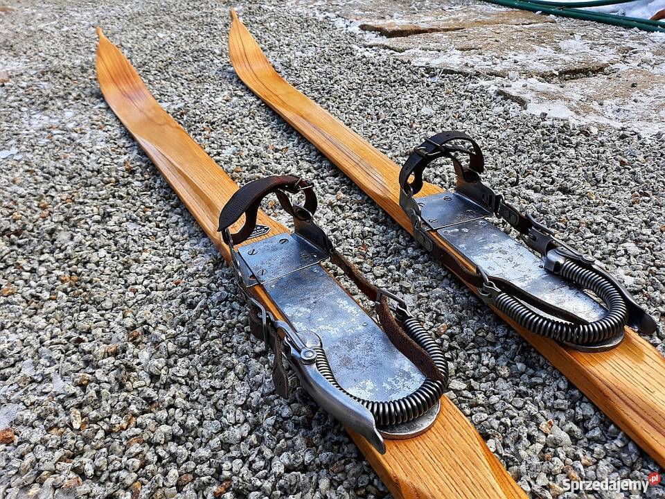 Stare drewniane narty 1930 Szklarska Poręba - Sprzedajemy.pl