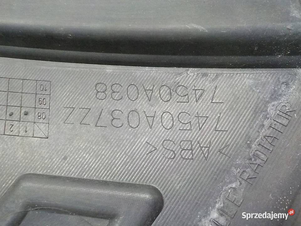 MITSUBISHI OUTLANDER II GRILL ATRAPA CHŁODNICY 7450A037ZZ 7450A038 ...