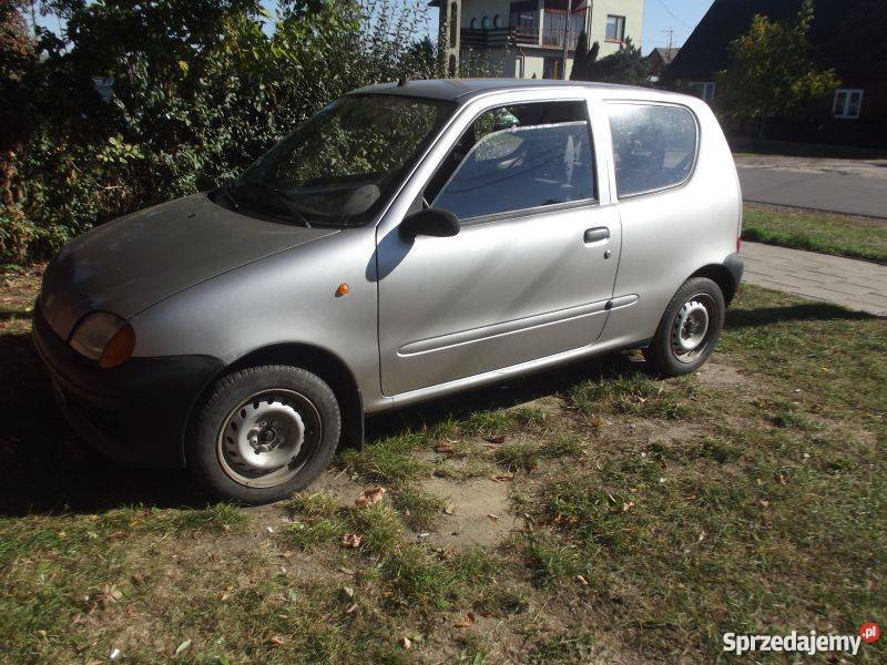 Fiat Seicento, 900cc, 1999, benzyna + gaz lpg Białystok - Sprzedajemy.pl