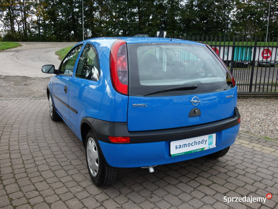 Opel Corsa Opel Corsa C 2001 1.0 benzyna niski przebieg klima ...