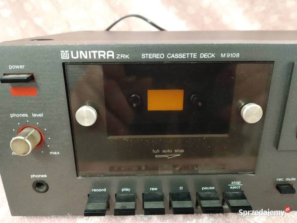 Magnetofon UNITRA ZRK M9108 Rzeszów - Sprzedajemy.pl