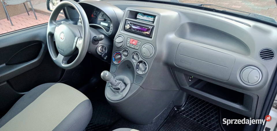 Fiat Panda, Salon Polska, 2 Właś, Klima ,Wspomaganie City. Wolbrom ...