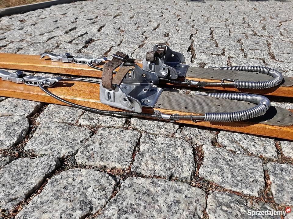 Stare drewniane narty Trusetal Szklarska Poręba - Sprzedajemy.pl