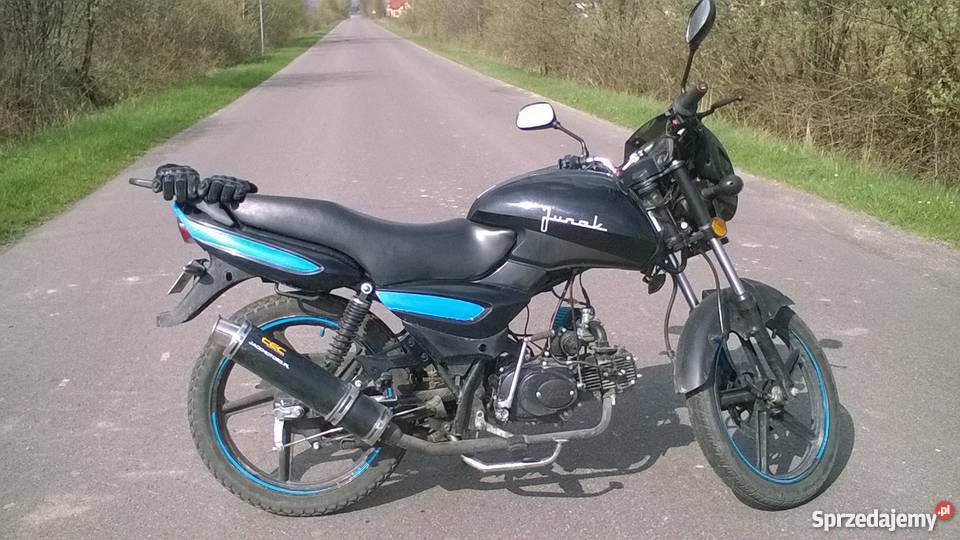Junak 901 tuning 125/50ccm v-max 95km/h nowy silnik Tomaszów Lubelski ...