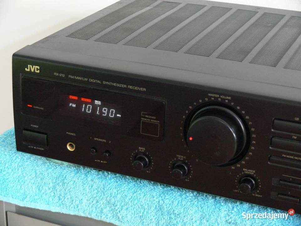 Amplituner JVC RX-212 mocny i sprawny. WYSYŁKA. Jasło - Sprzedajemy.pl