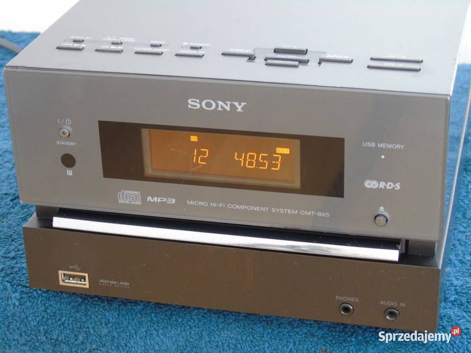 Amplituner Sony USB mp-3 CD RDS AUX. WYSYŁKA. Jasło - Sprzedajemy.pl