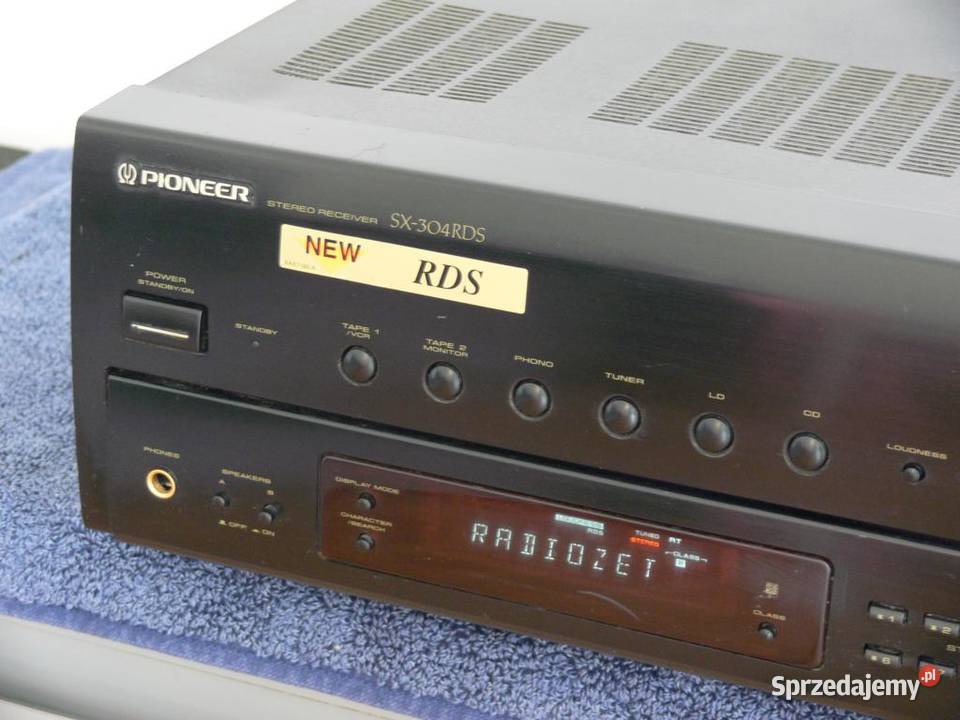 Amplituner Pioneer SX-304 RDS mocny 290 wat. WYSYŁKA. Jasło ...