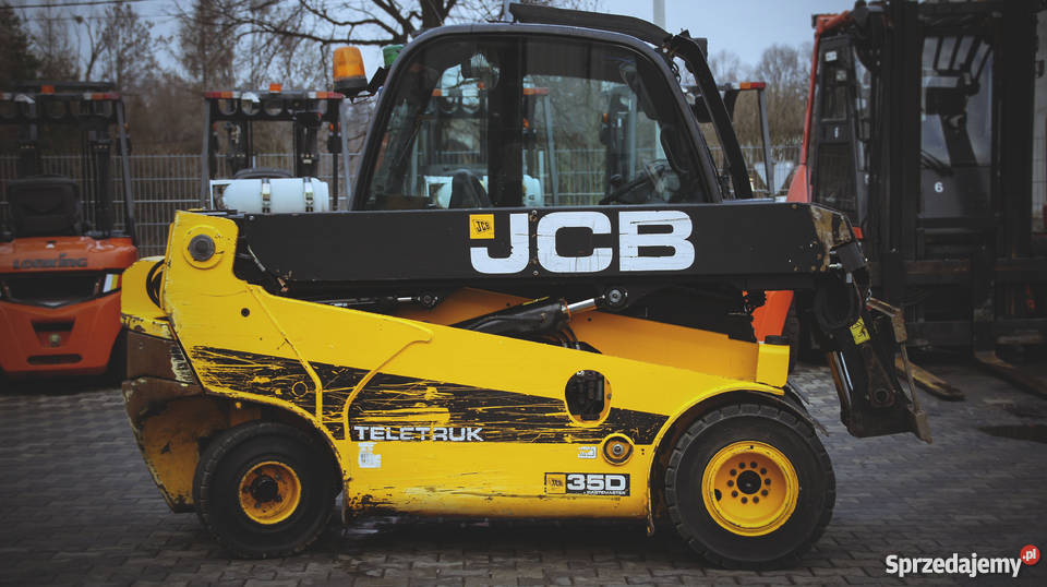 Wózek teleskopowy ładowarka teleskopowa JCB TLT35D TLT35 35 Kęty ...