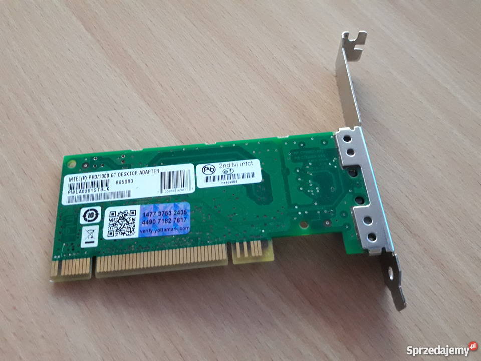 Karta sieciowa Intel Pro 1000 GT Desktop Adapter 1 Gbps Kraków ... Karta sieciowa Intel Pro 1000 GT Desktop Adapter 1 Gbps Kraków ...