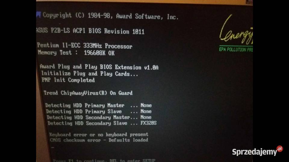 Komputer Z 98 Roku Pentium Ii 333mhz Dysk 4 5gb Cd Rom 32 Hermanowa