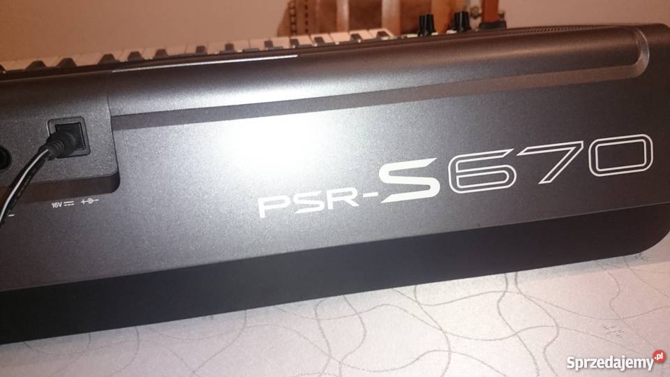 Yamaha PSR S 670 wspaniały klawisz dla każdego. Opole Lubelskie ...