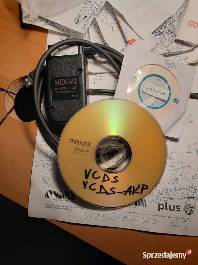 Interfejs Kabel diagnostyczny VCDS HEX V2 VAG AUDI VW Warszawa ...