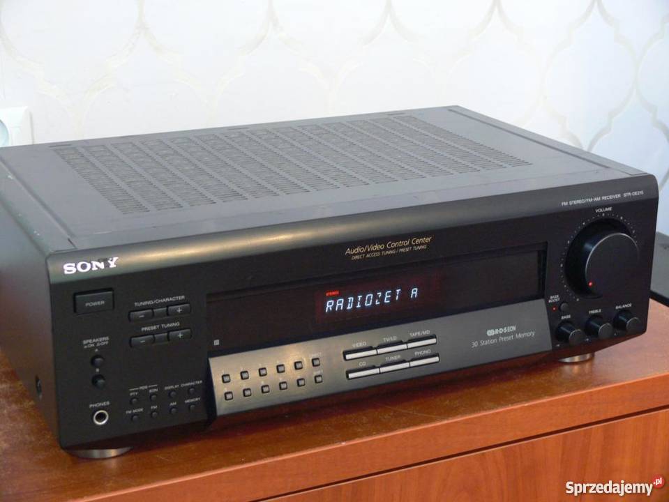 Amplituner Sony STR-DE215 mocny i sprawny.WYSYŁKA. Jasło - Sprzedajemy.pl