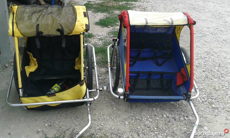 Przyczepka riksza rowerowa dla dzieci Barcin - Sprzedajemy.pl