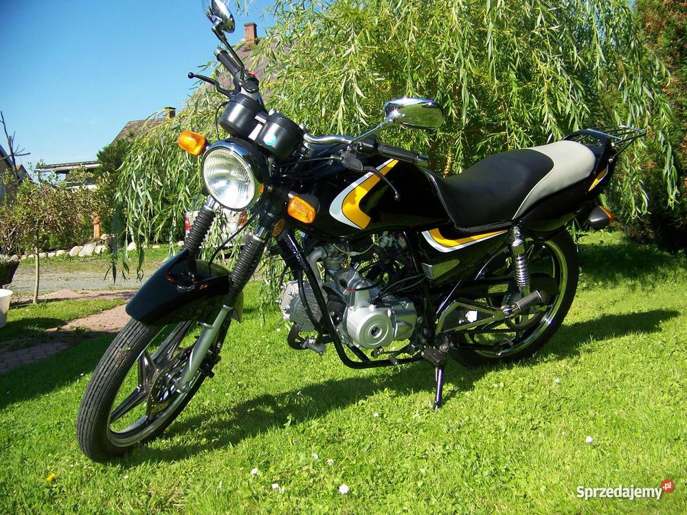 Motorower Kinroad 50/125 Fabrycznie wzmocniony silnik CAŁKIEM LEGALNIE ...