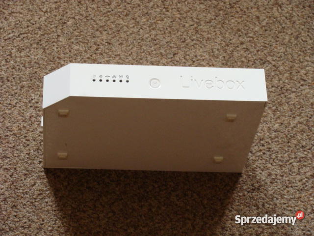 MODEM ROUTER LIVEBOX 2.0 NEOSTRADA ORANGE - Sprzedajemy.pl