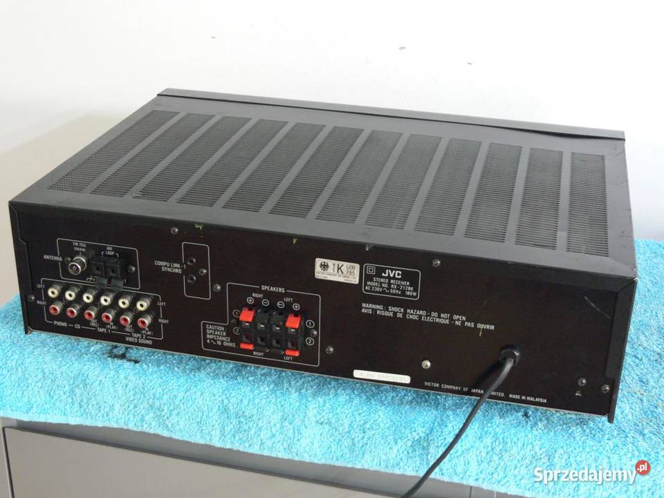 Amplituner JVC RX-212 mocny i sprawny. WYSYŁKA. Jasło - Sprzedajemy.pl