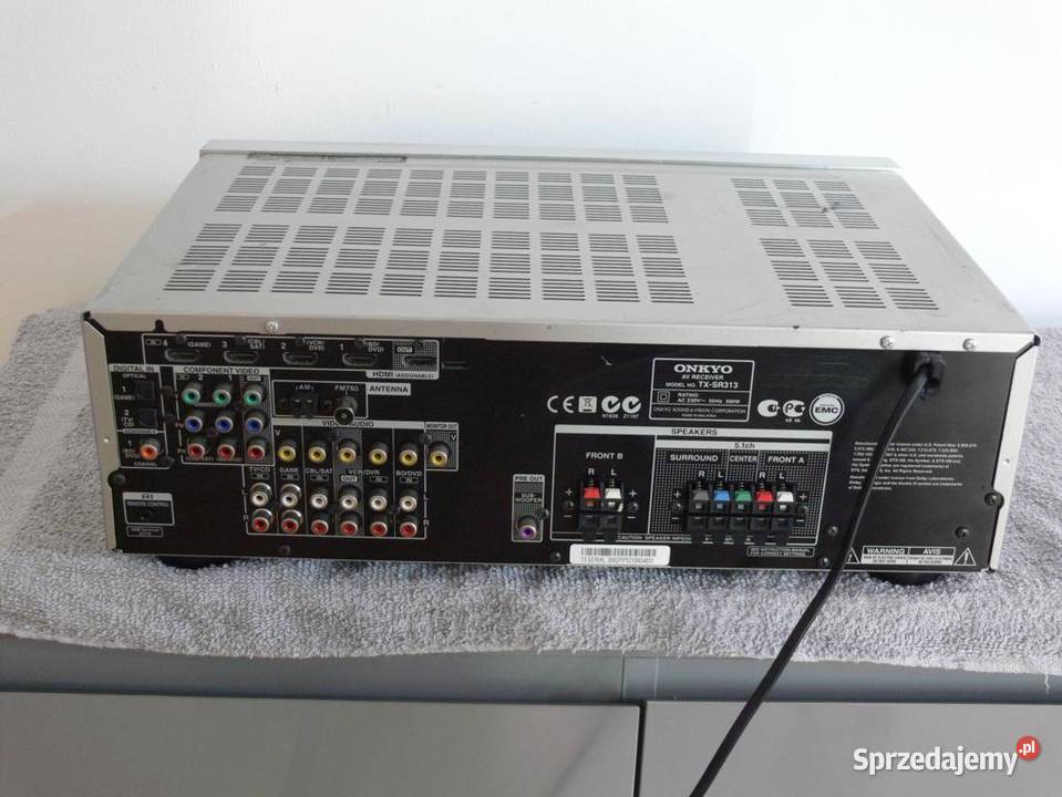 Amplituner Onkyo TX-SR313 RDS USB HDMi . WYSYŁKA. Jasło - Sprzedajemy.pl