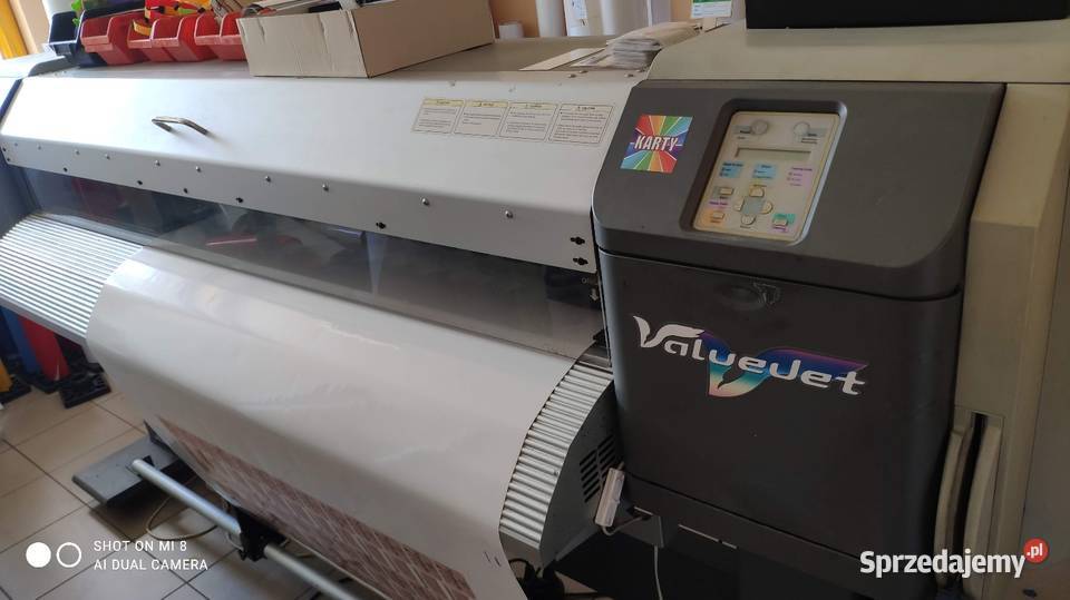 PLOTER DRUKUJĄCY MUTOH ValueJet 1604 160cm + RÓŻNE MEDIA do druku ...