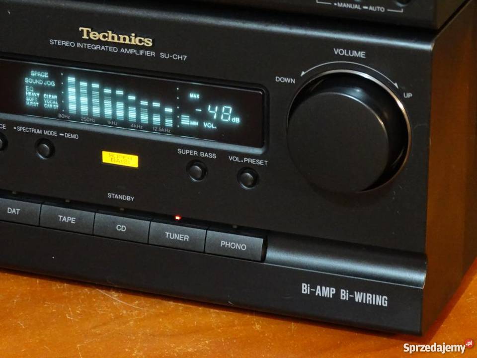 Wzmacniacz i tuner Technics SU-CH7 mocny. WYSYŁKA. Jasło - Sprzedajemy.pl