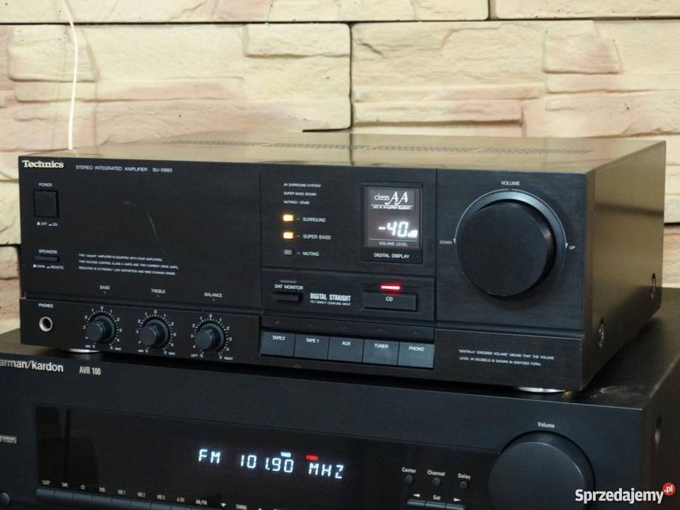 Wzmacniacz Technics SU-X880 sprawny i mocny.WYSYŁKA. Jasło - Sprzedajemy.pl