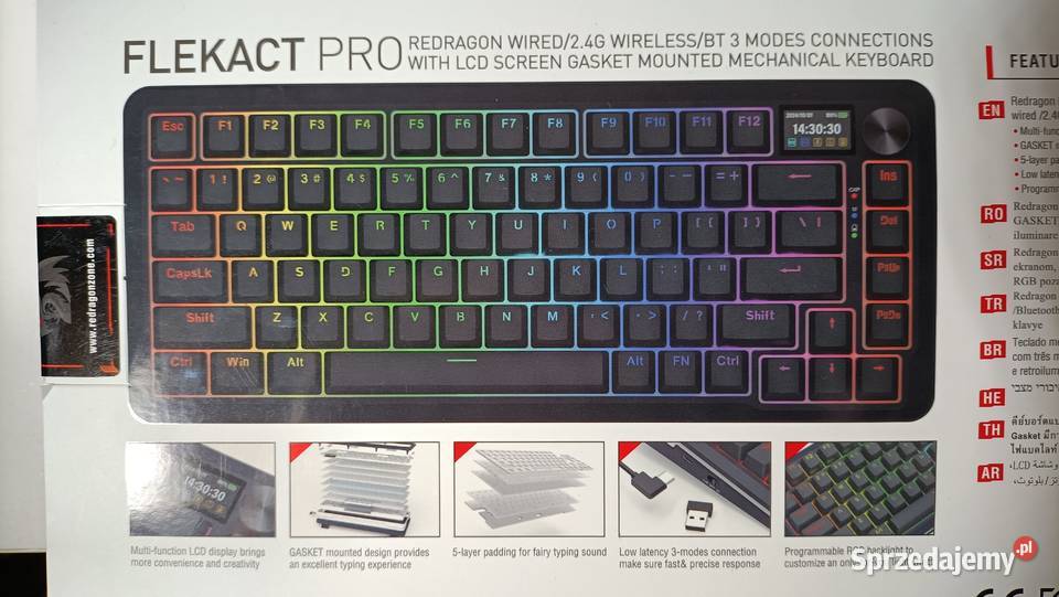 Klawiatura Redragon Flekact PRO Katowice - Sprzedajemy.pl